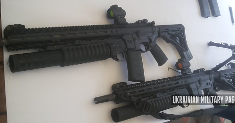 На полігоні Національної гвардії у Нових Петрівцях відбувається ...