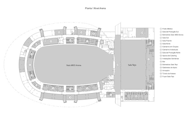 Pavilhão Atlântico MEO Arena em Lisboa | Regino Cruz + Skidmore ...