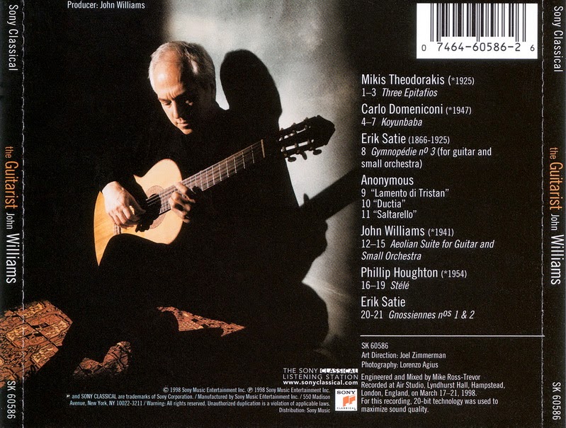ENTRE MUSICA: JOHN WILLIAMS - The Guitarist John Williams