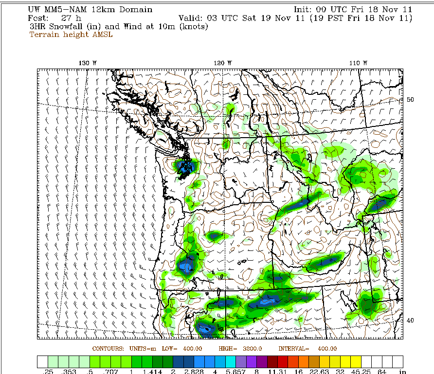 Is This Model Correct? If So, Seattle Will Get Snow Tomorrow! - Seattle ...