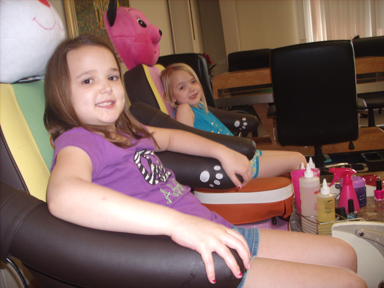 Our Little Family: Pedicures & a bike ride