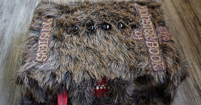 The Fangirl Crafter: Monster Storage Book of Monsters