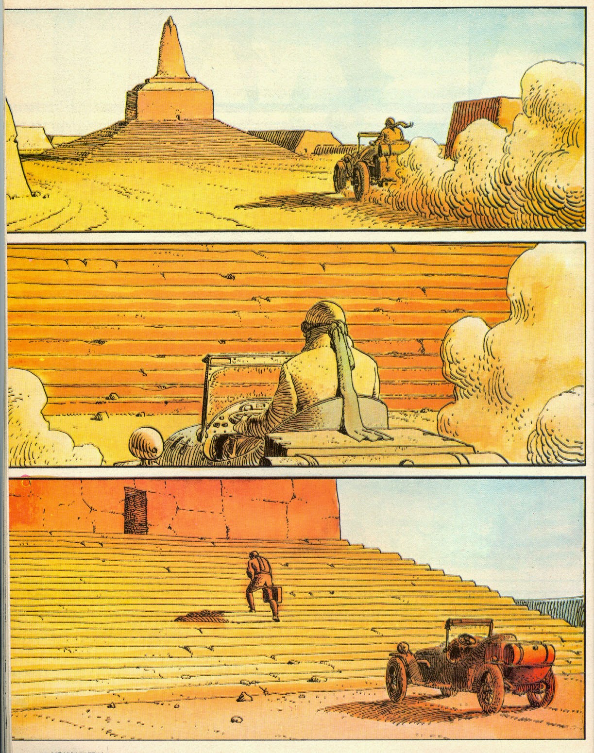Head Medicine's Museum of International Comic Art: Moebius - "Arzach ...