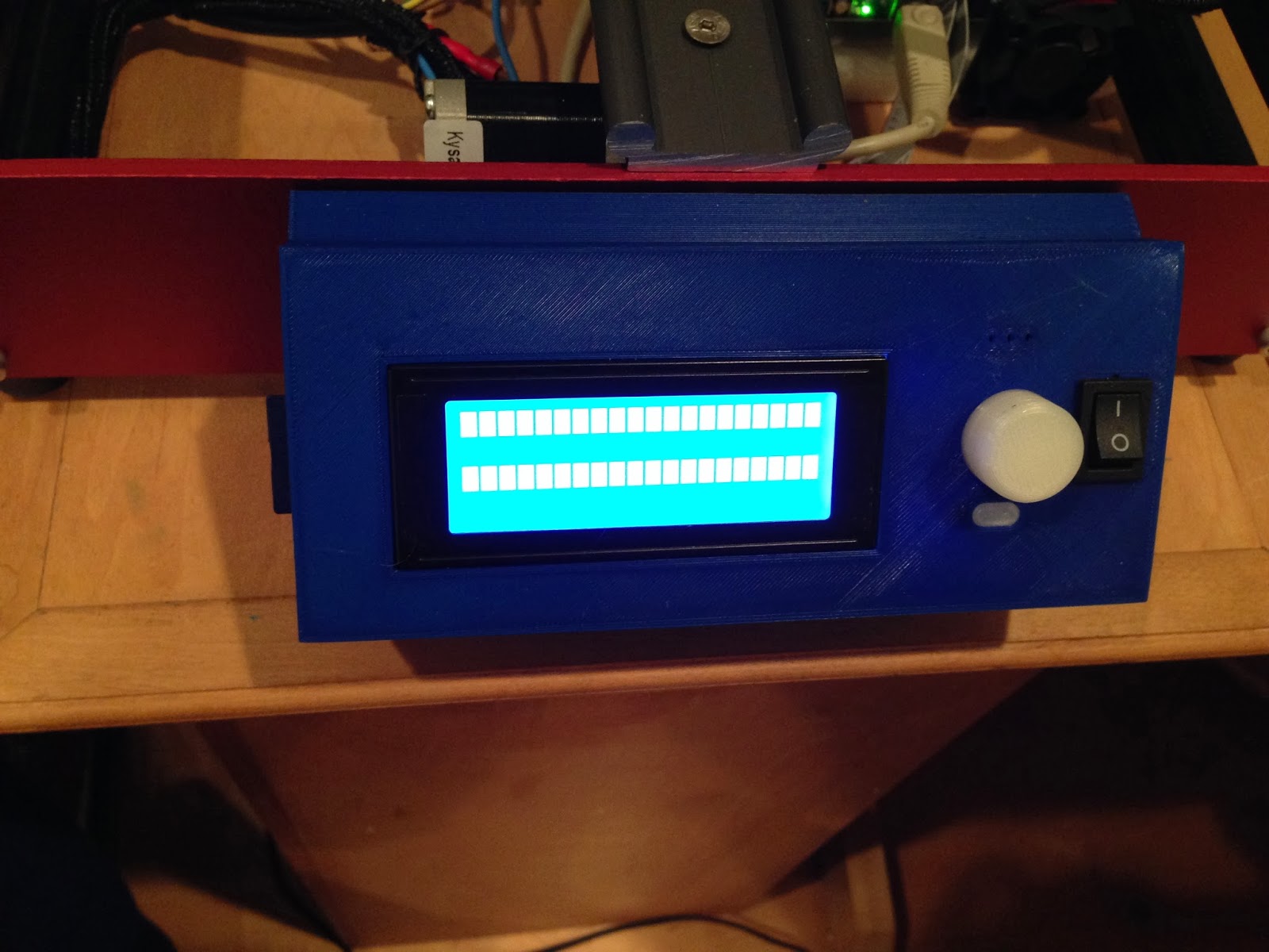 Coherent's Reprap Blog: LCD Panel Mount for Mendel Max 2