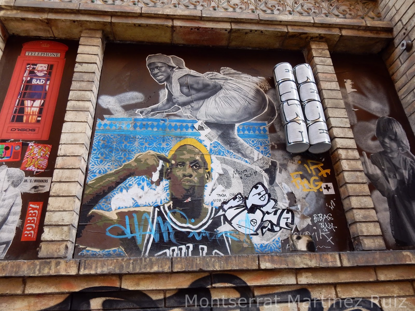 Isensebotànic: Graffitis y latas con mensajes