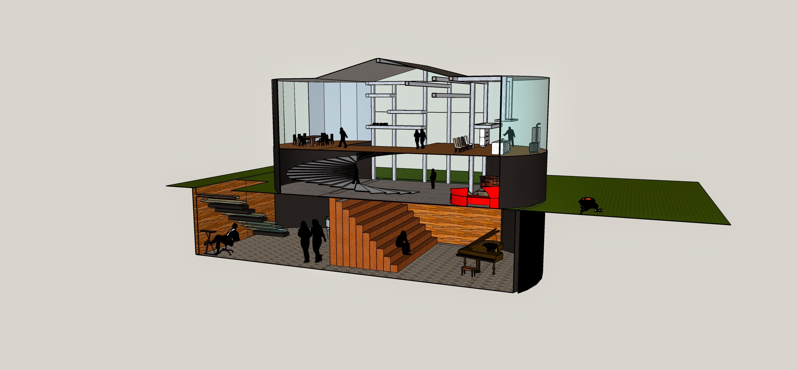 Arch1101: Final sketchup model