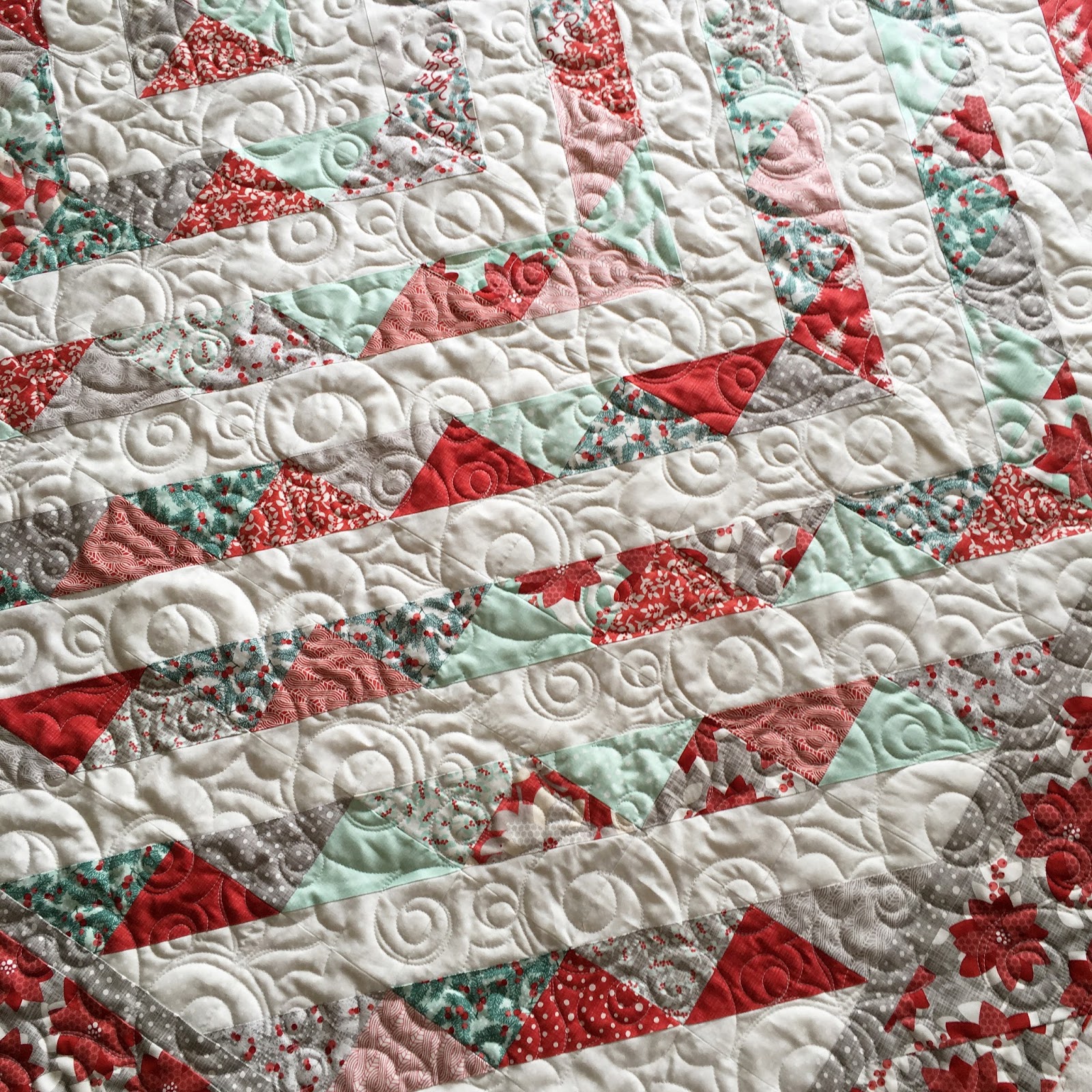 Quilting It: "Merriment" on a Winterberry!