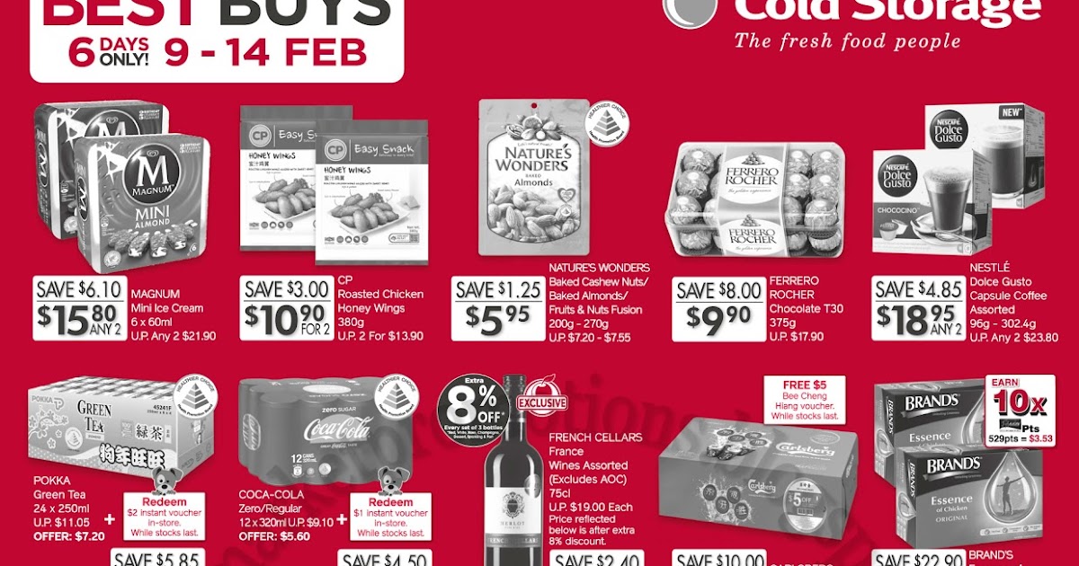 Cold Storage Promotions 09 - 14 February 2018 ~ Supermarket Promotions