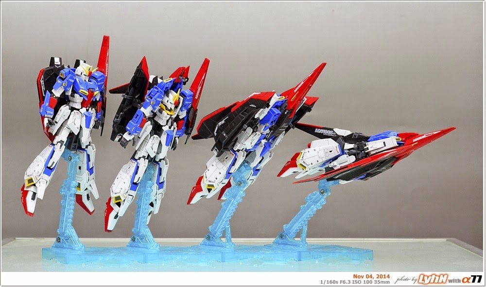 GUNDAM GUY: RG 1/144 Zeta Gundam 'Transformation' - Painted Build