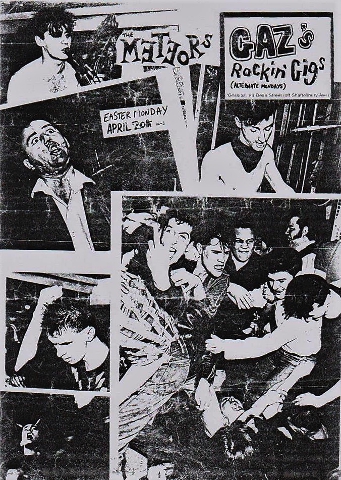 The Meteors - Gigs 1980 - 1985.: The Meteors - Gigs 1981