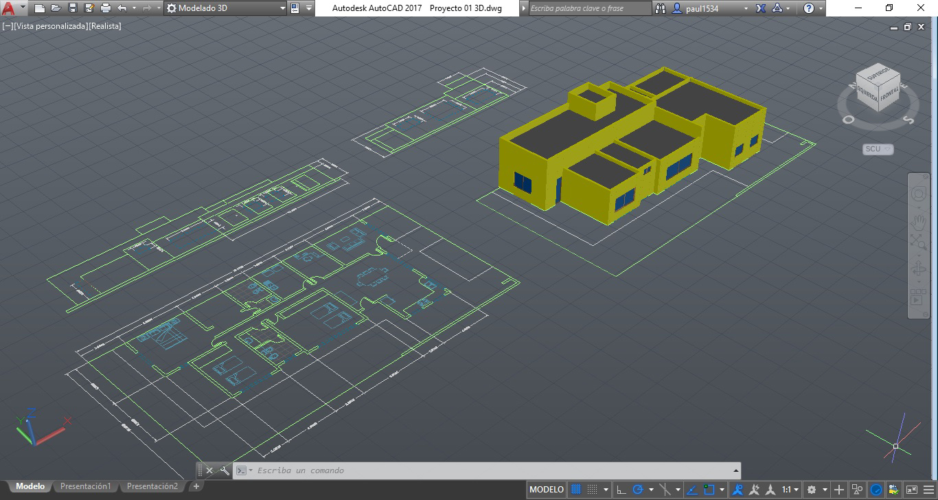 BluePrints EstudioCAD: Proyección de una vivienda paso a paso: Parte IV