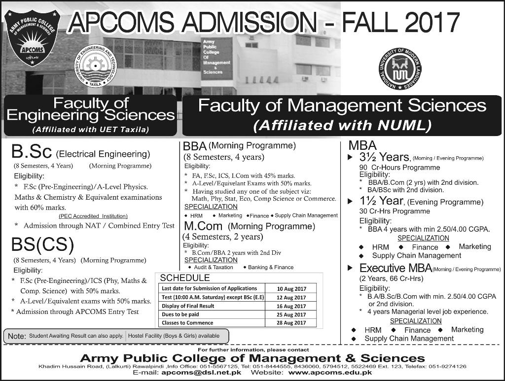 Online Taleem: Admissions