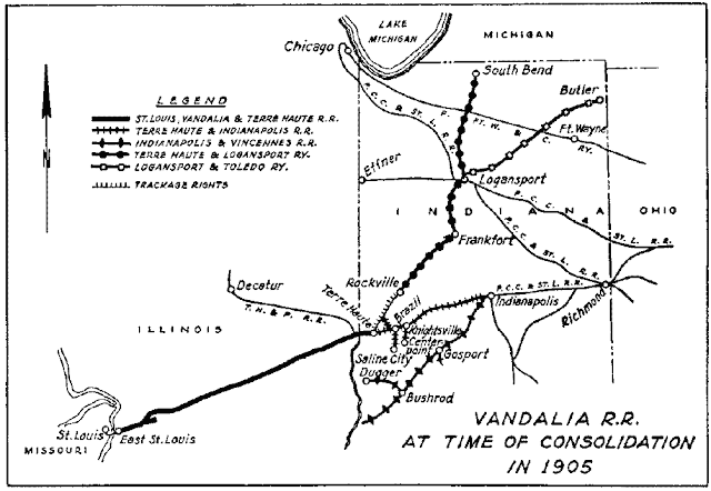 Industrial History: Pennsy's Vandalia Railroad