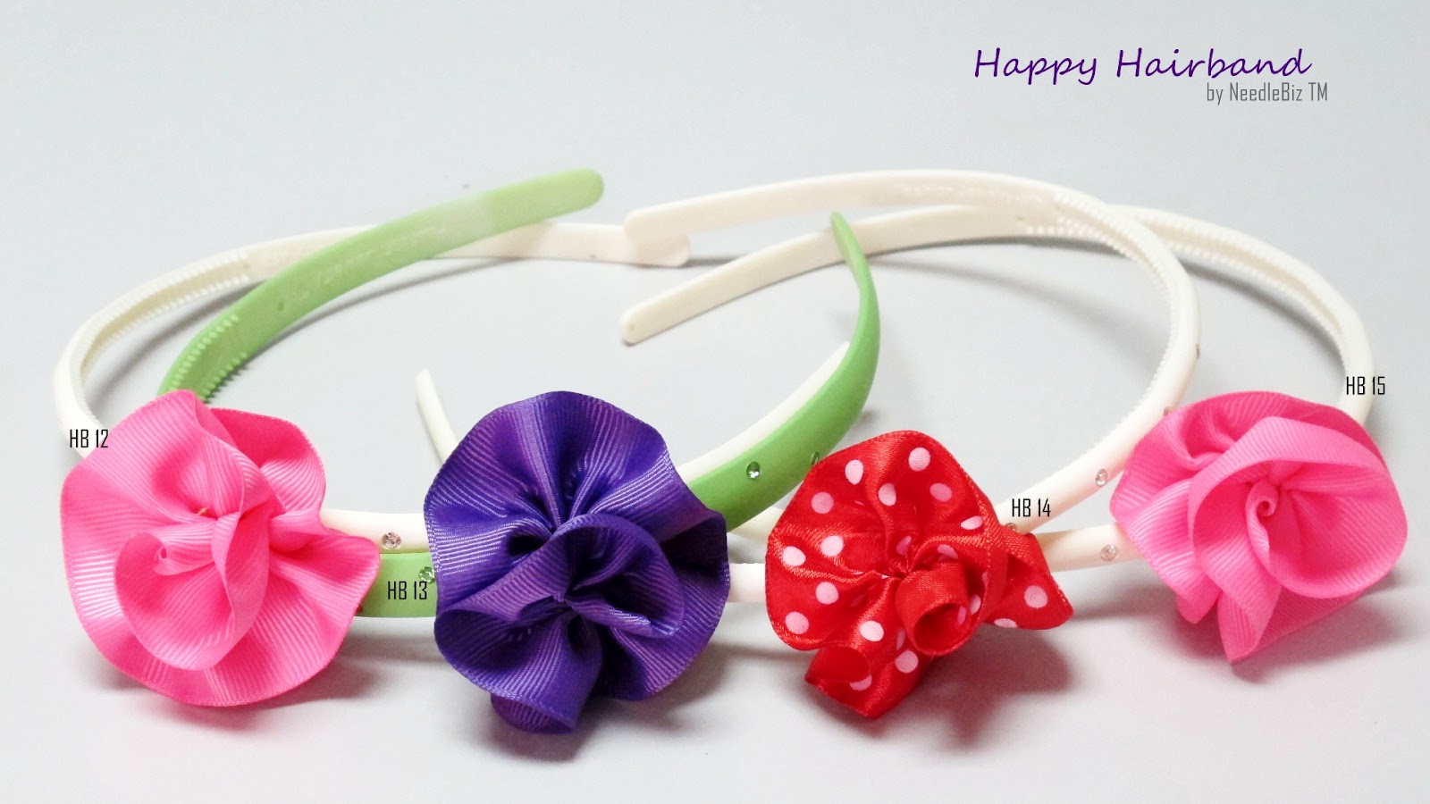 Needle Biz: Cekak Rambut | Happy Hairband