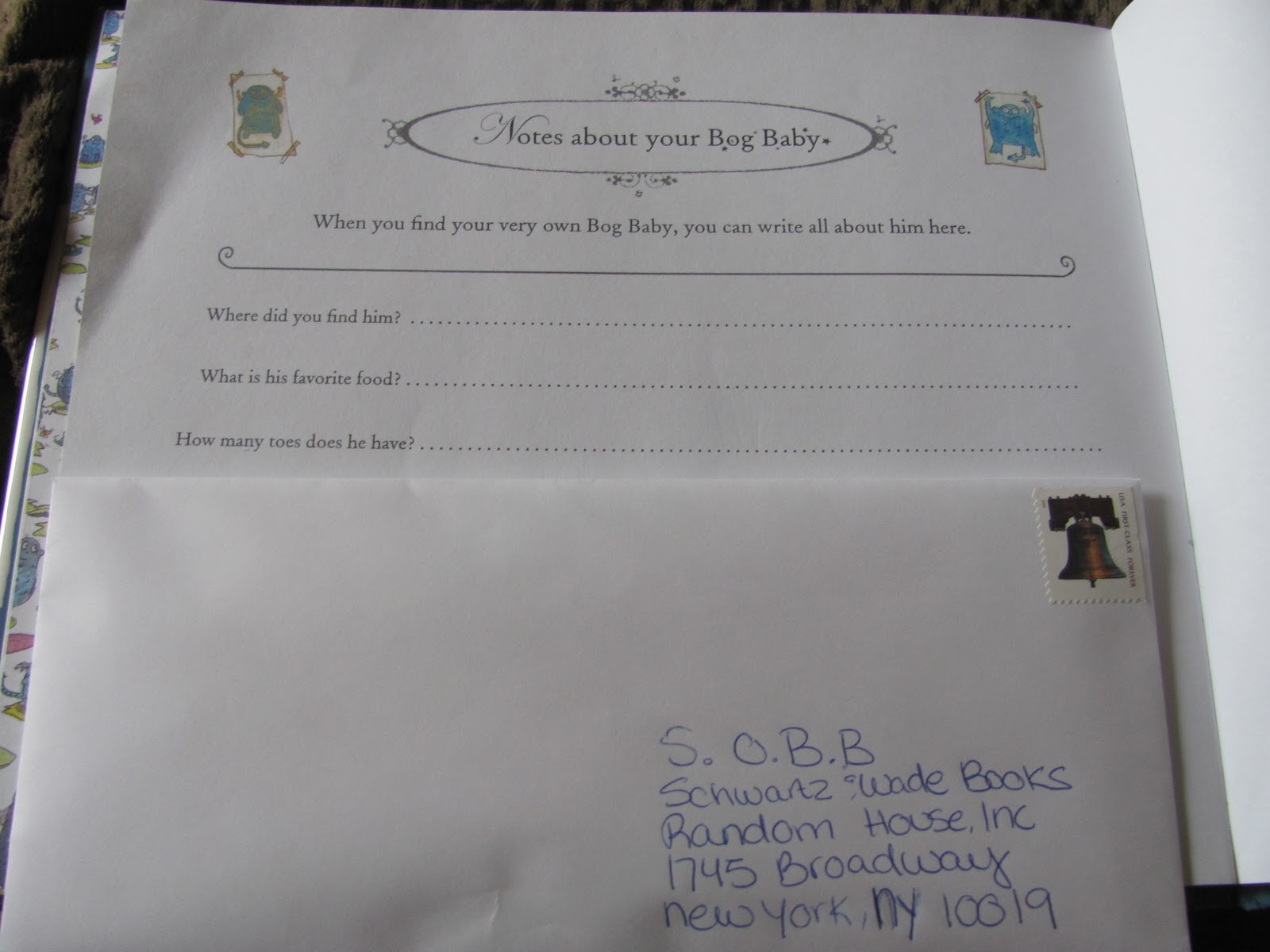 Life In The Unknown: Bog Baby