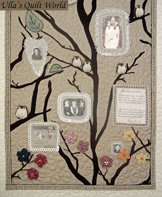 Ulla's Quilt World: Quilted family tree