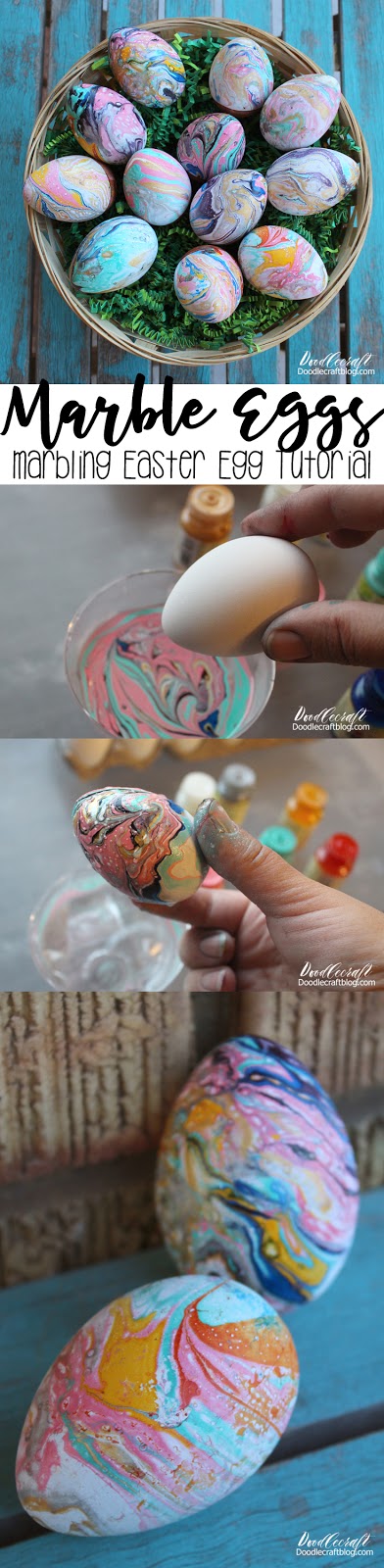 Marbled Easter Eggs DIY