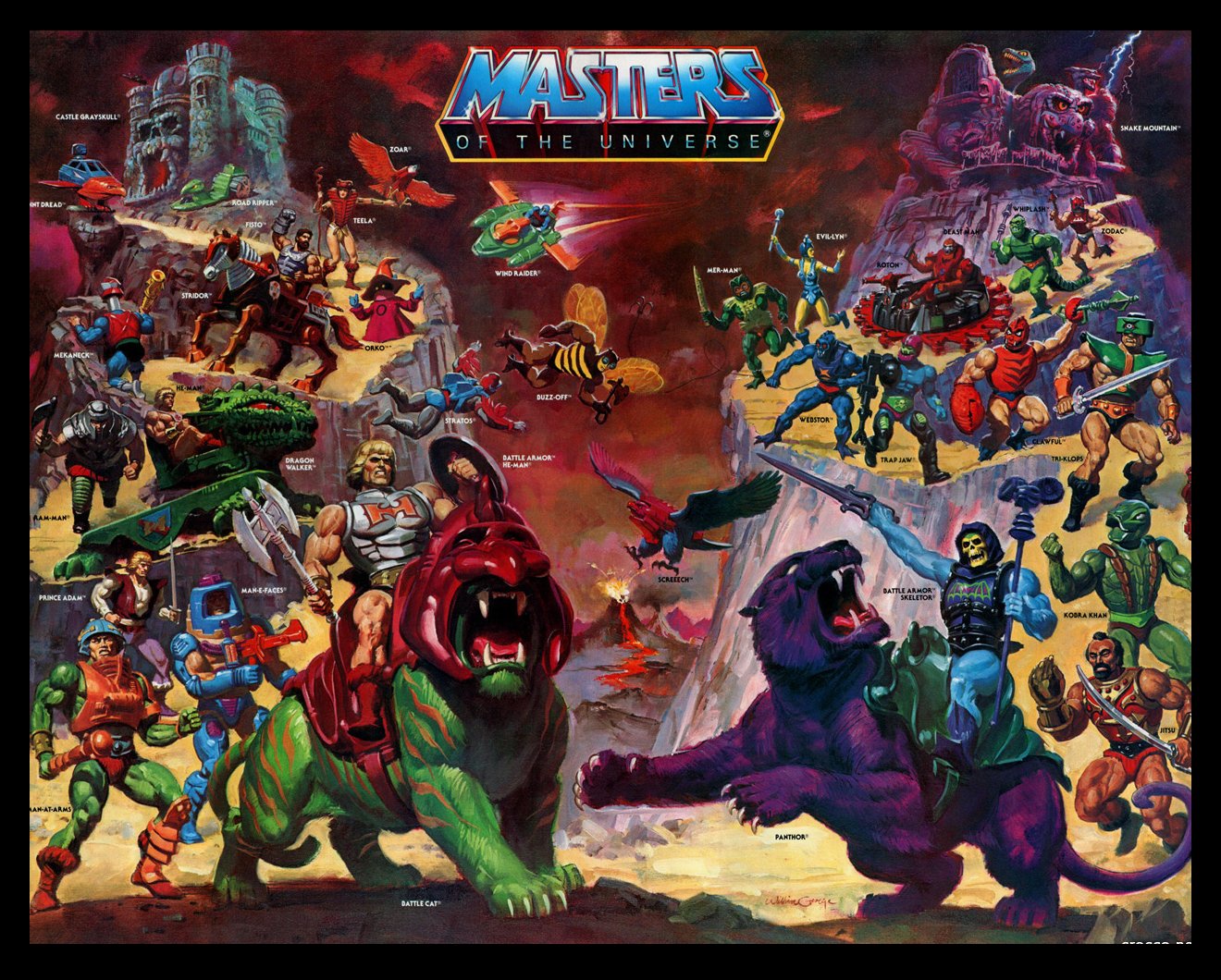 The Dork Review: Cool Poster: He-Man Posters