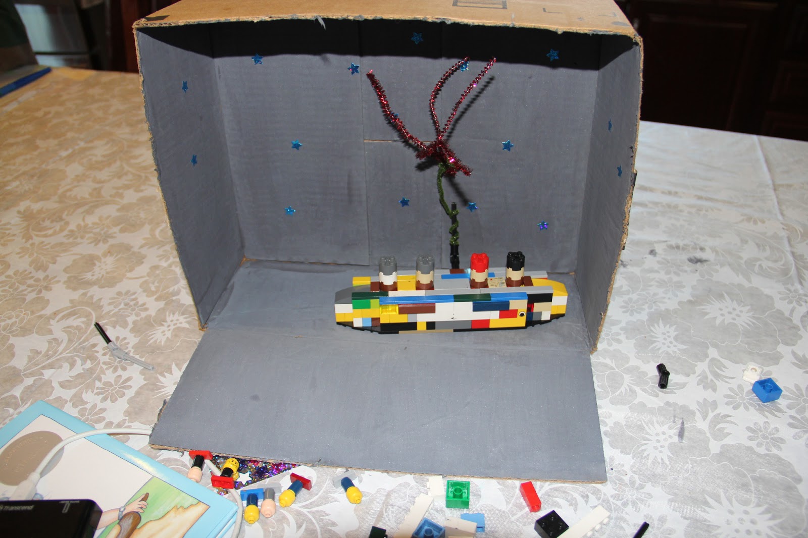 Adventures with Jude: The Sinking of the Titanic - in Legos.