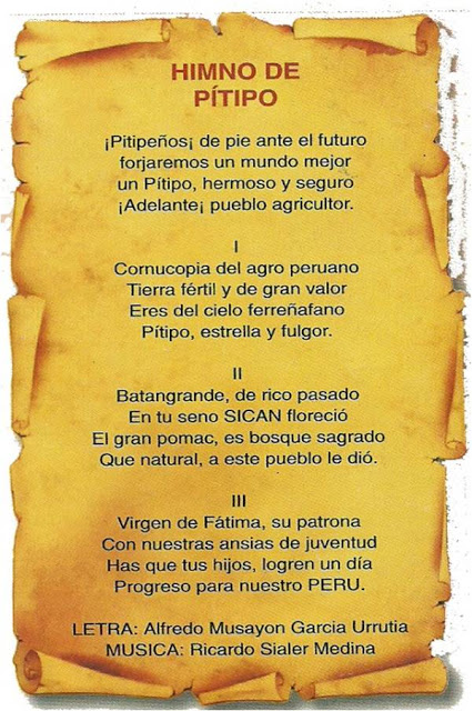 PÍTIPO, ¡UN PATRIMONIO POR CONOCER!: Somos parte de la Cultura Pitipeña