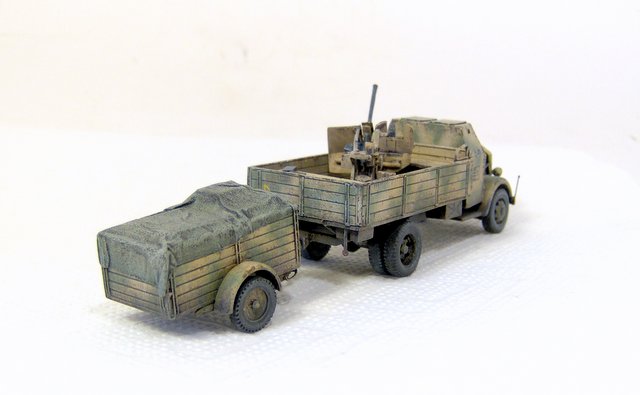 Gulumik Military Models: Opel Blitz armoured cab with Flak 1/72 MAC ...