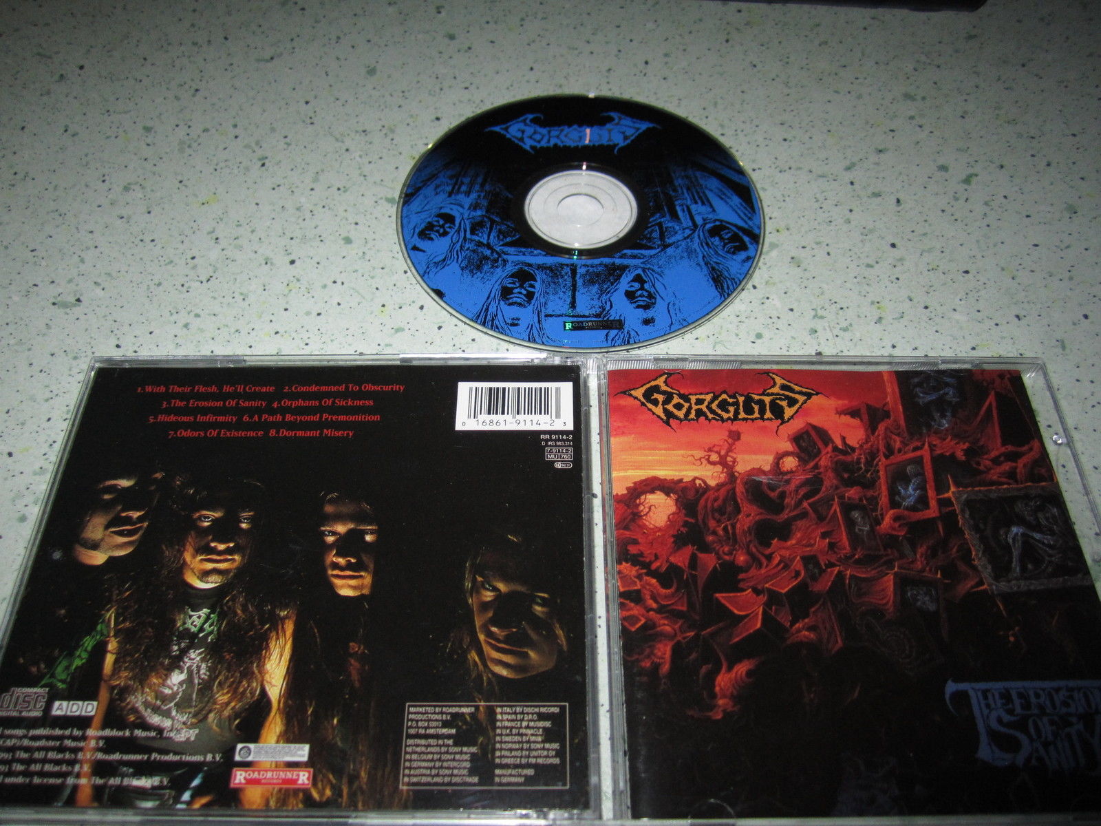underground_blasphemies: Gorguts "Erosion Of Sanity" (1993)