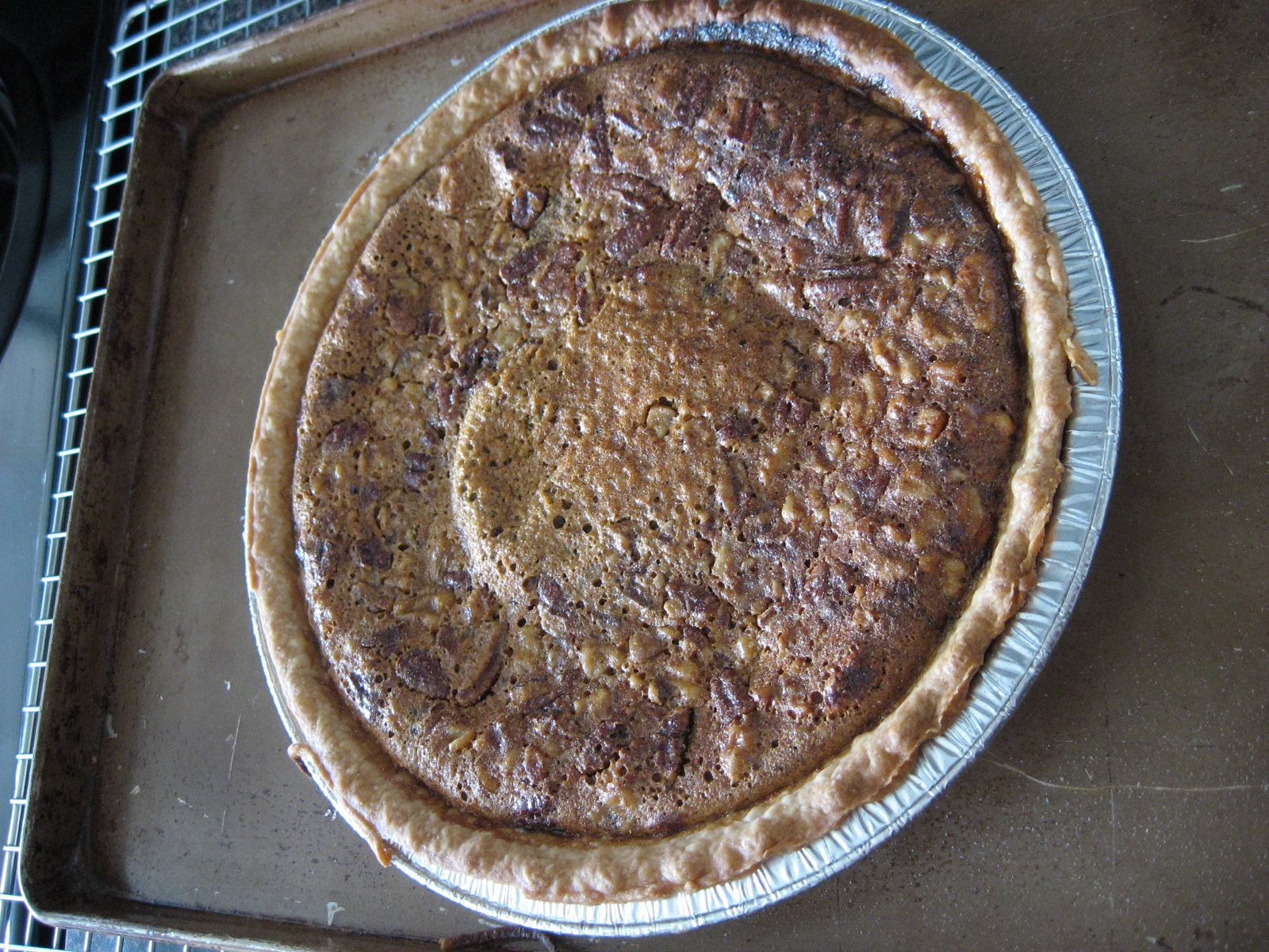 Sugar and Shimmer: Caramel Nut Pie