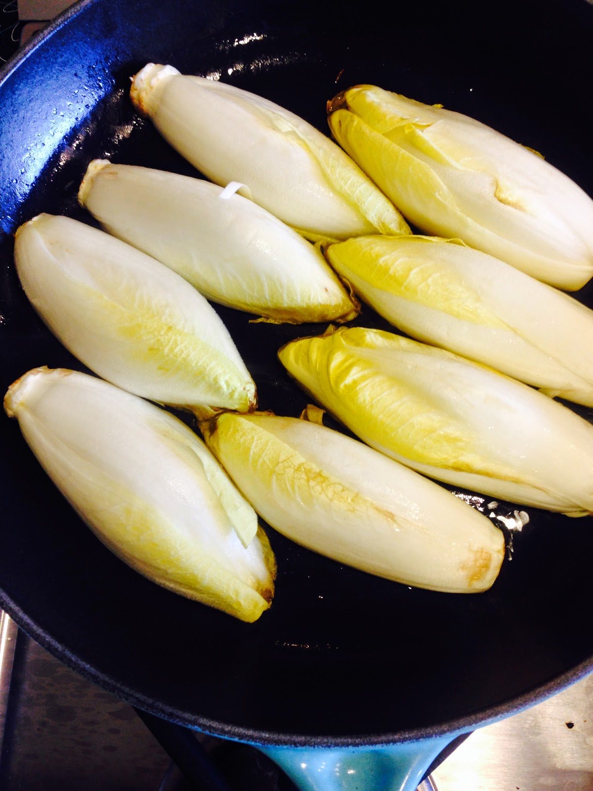 Boomerang Kitchen: Braised Belgian Endives