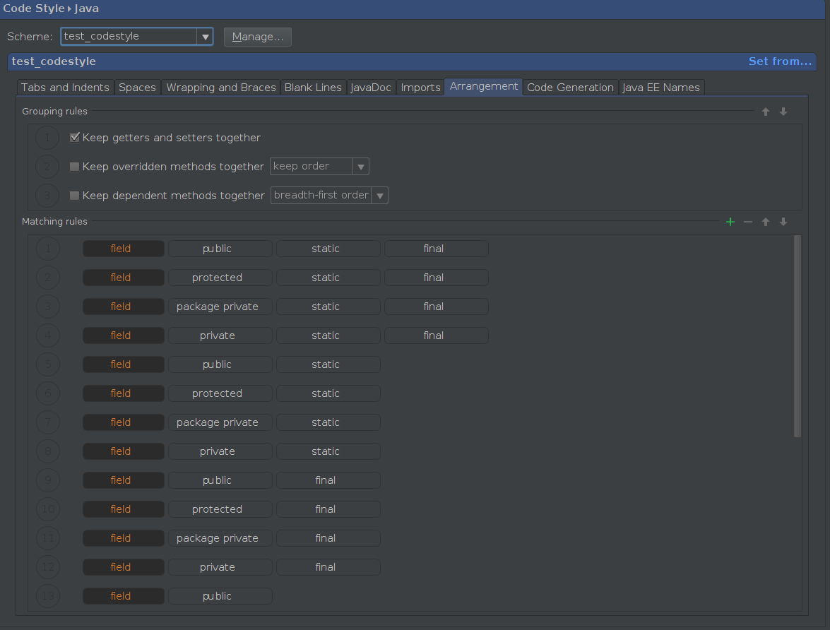 Milestones: How to make you own code formatting style with Intellij IDEA