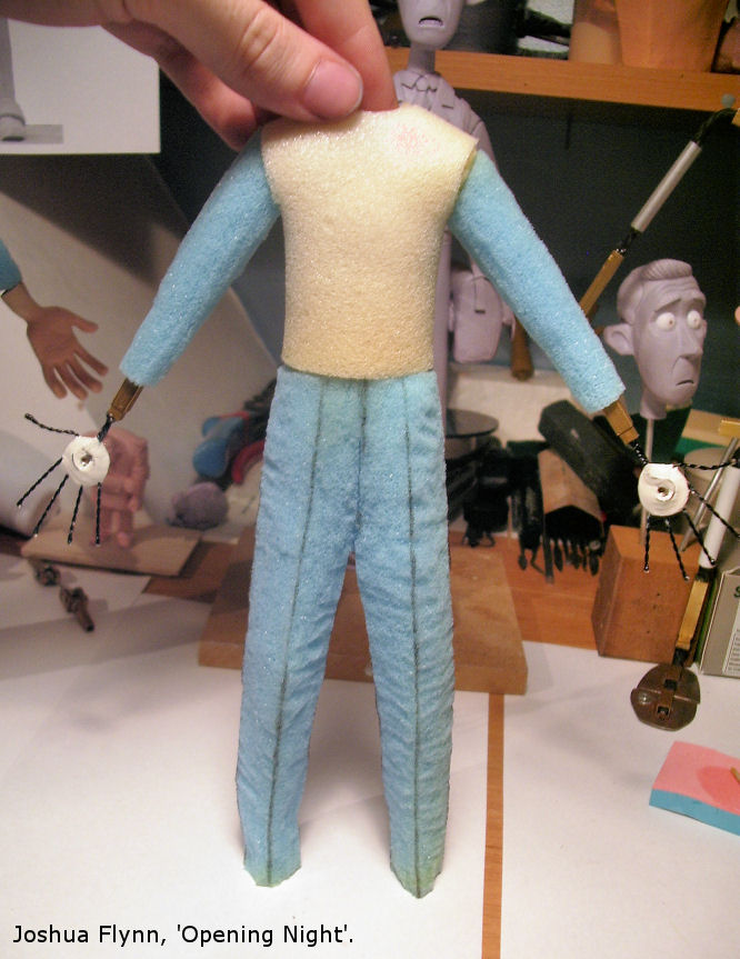 Joshua Flynn: Bulking Out a Puppet- Mail Man