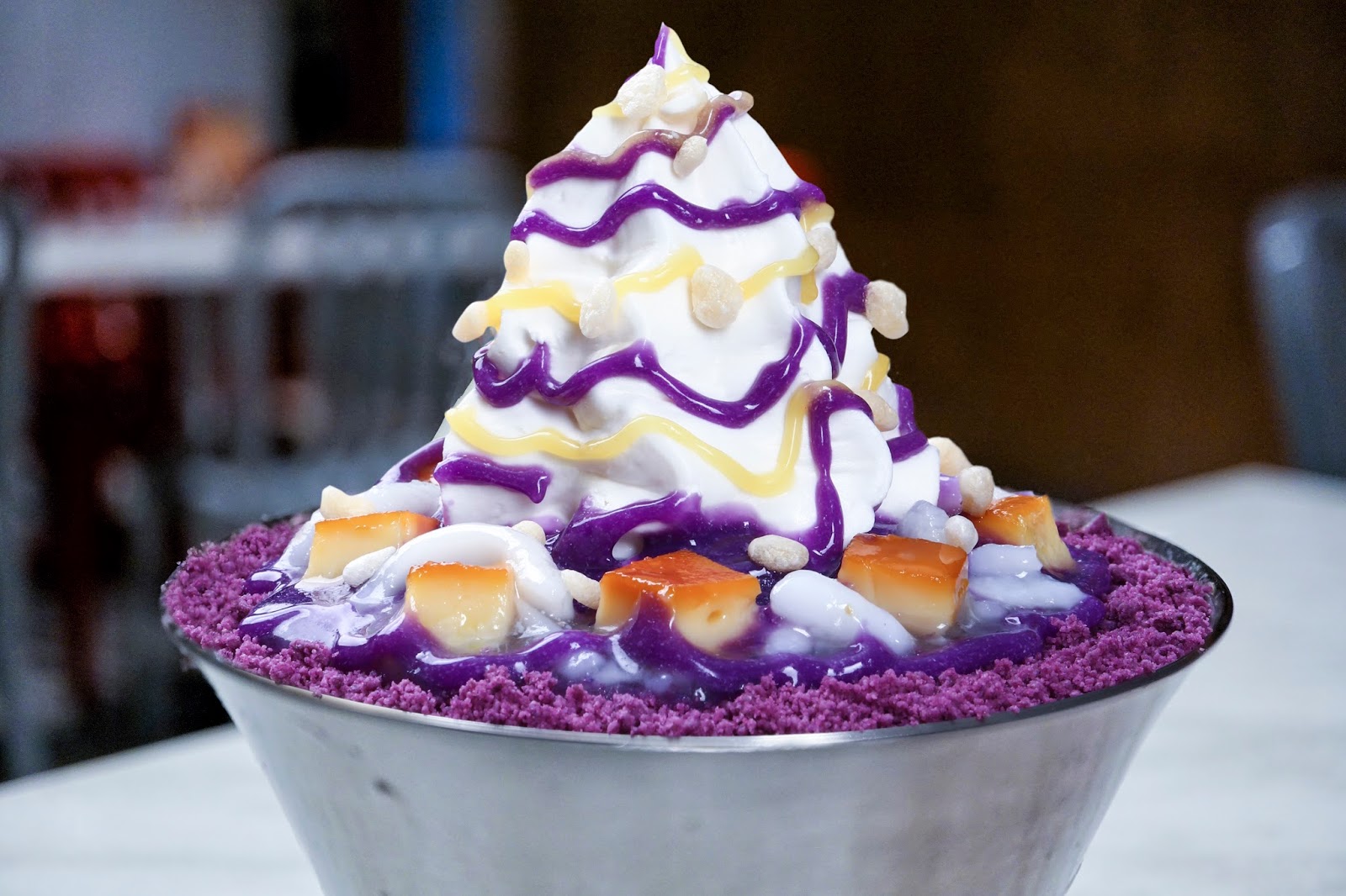 What Mary Loves: Beat the Heat: Bonchon's Ube Macapuno Bingsu