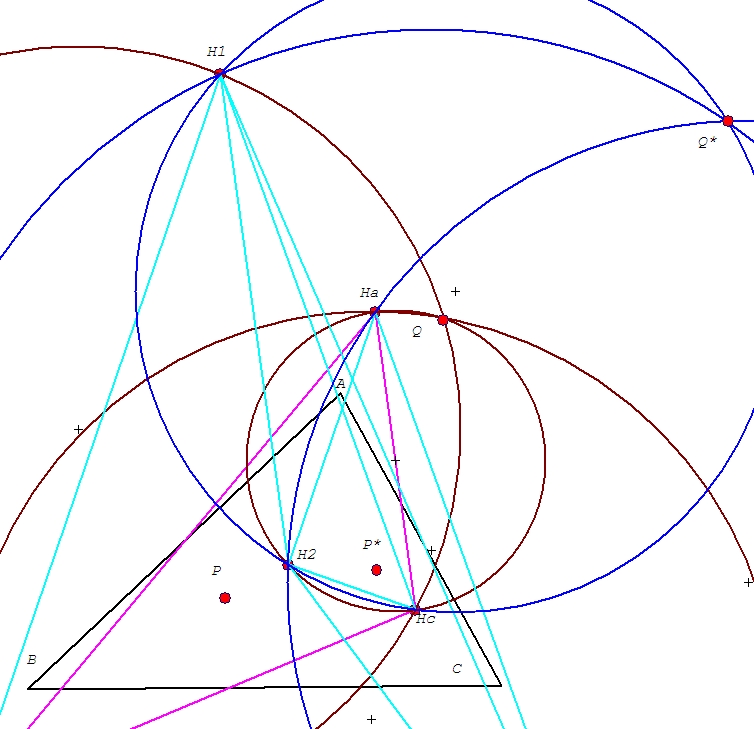 ΜΑΘΗΜΑΤΙΚΑ: CONCURRENT CIRCLES - ORTHOCENTERS - ISOGONAL CONJUGATE POINTS