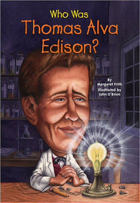 BOOK REVIEW: Who Was Thomas Alva Edison? by Margaret Frith Illustrated ...