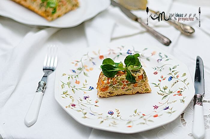 PASTEL DE VERDURAS | Mil ideas, mil proyectos