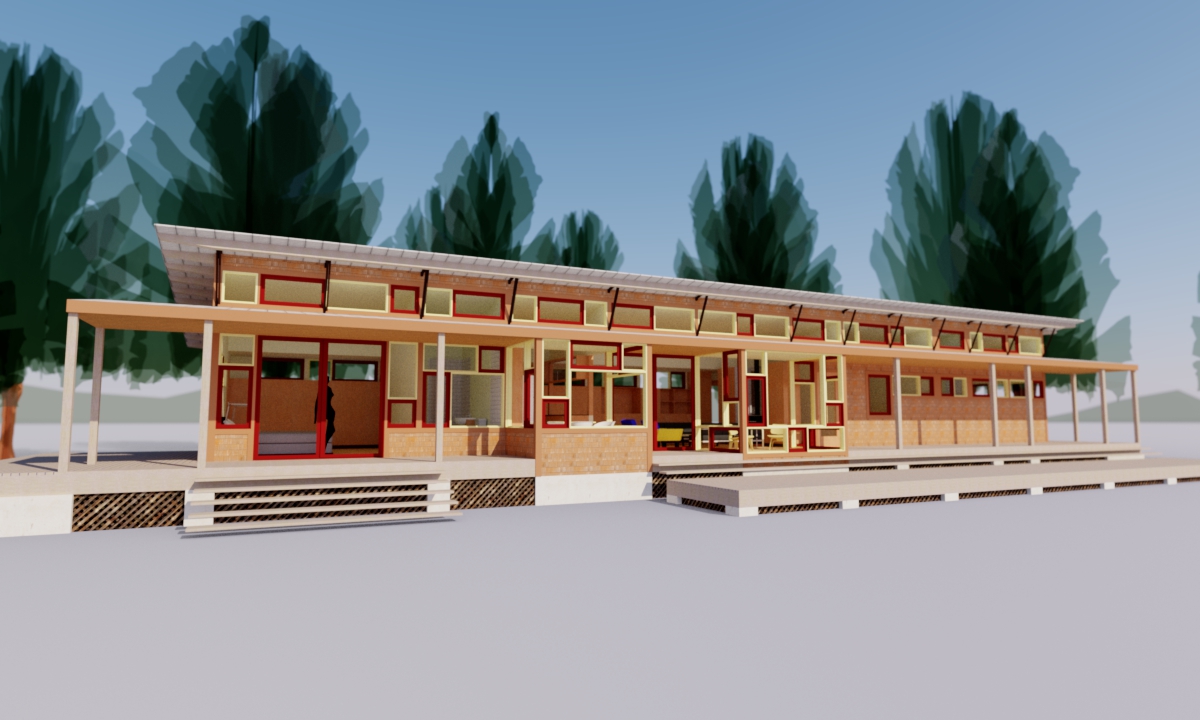 Modern House Plans by Gregory La Vardera Architect: 0971 The Plat House ...