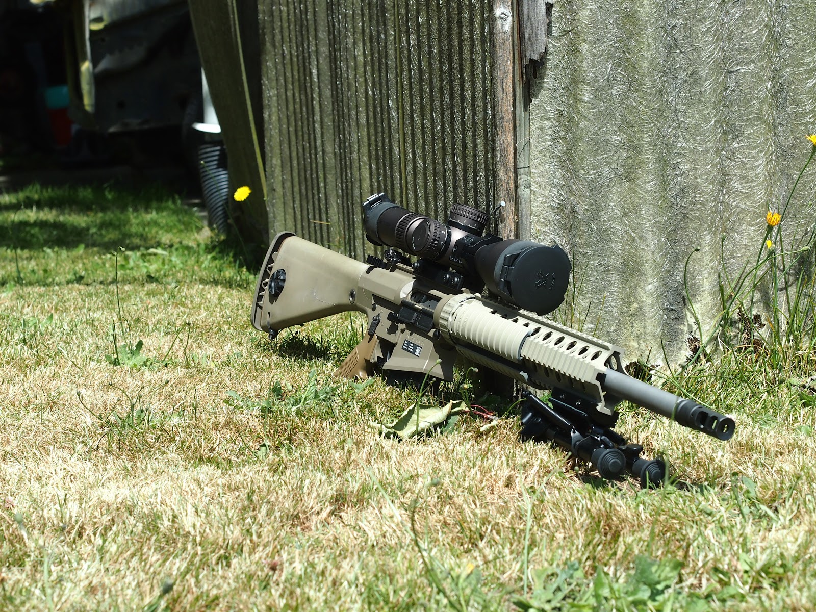 Mister Donut's Firearms Blog: KAC M110 stock for my BCL 102