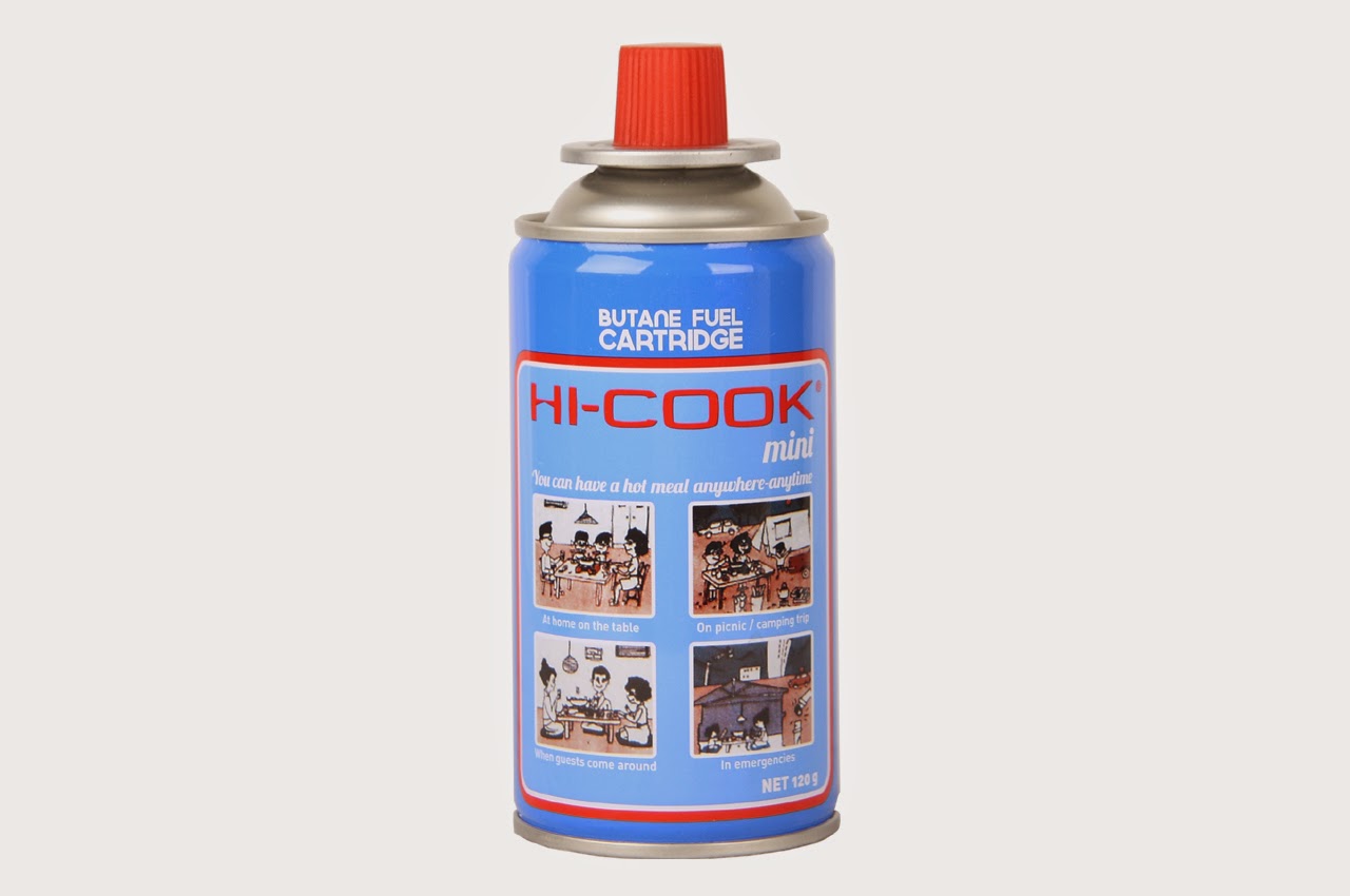 ORDER GAS HI COOK: GAS CARTRIDGE HI COOK