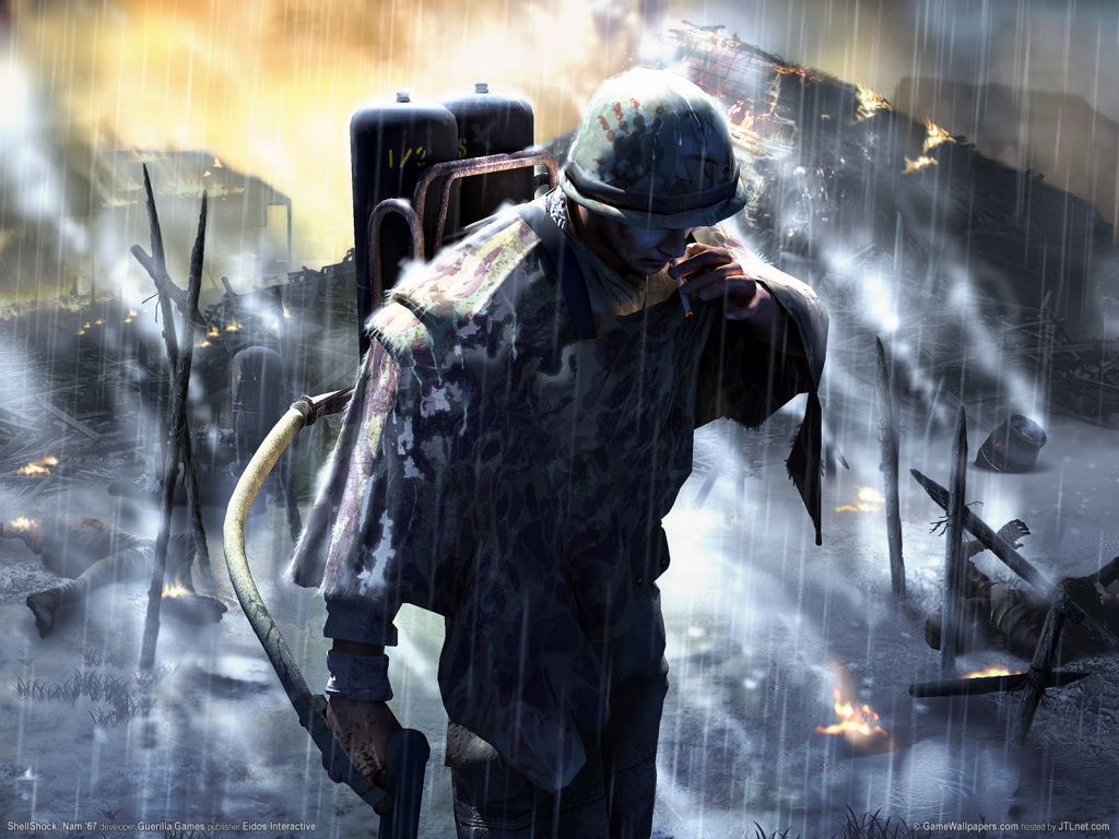 Wallpaper - Shellshock | D-Efeitos Design