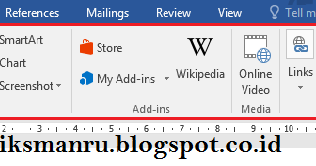 Teknologi Informasi dan Komunikasi: Fungsi Icon-Icon Menu Tab Insert