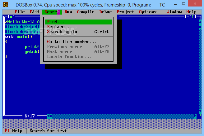 Turbo C X86 - lasopast