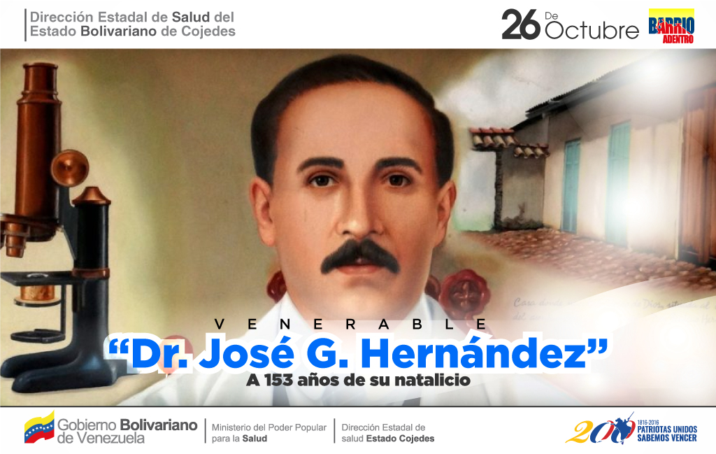 Dirección Estadal de Salud | Cojedes: EFEMÉRIDES | José Gregorio ...