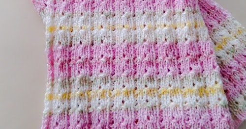 Beautiful Skills - Crochet Knitting Quilting : Reversible Baby Blanket ...