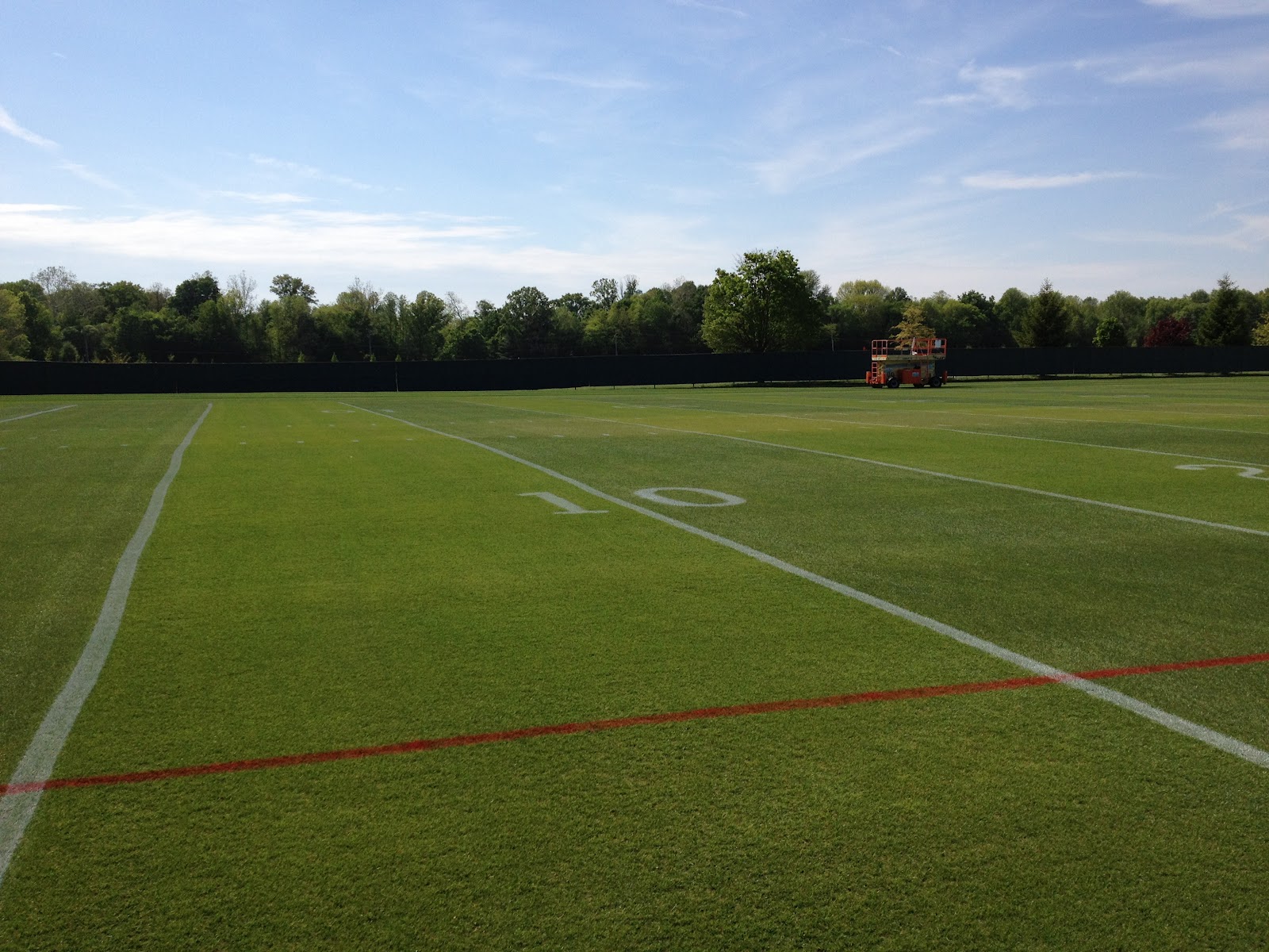Smart Turf: A Couple of Photos From of the Colts Practice Field