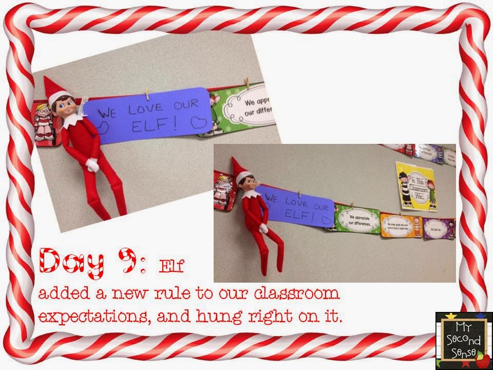 My Second Sense: Elf in the Classroom - Weeks 1, 2, and 3