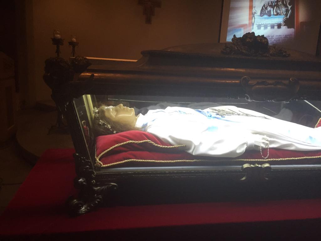 A moment with St. Maria Goretti in Philadelphia | SANCTE PATER