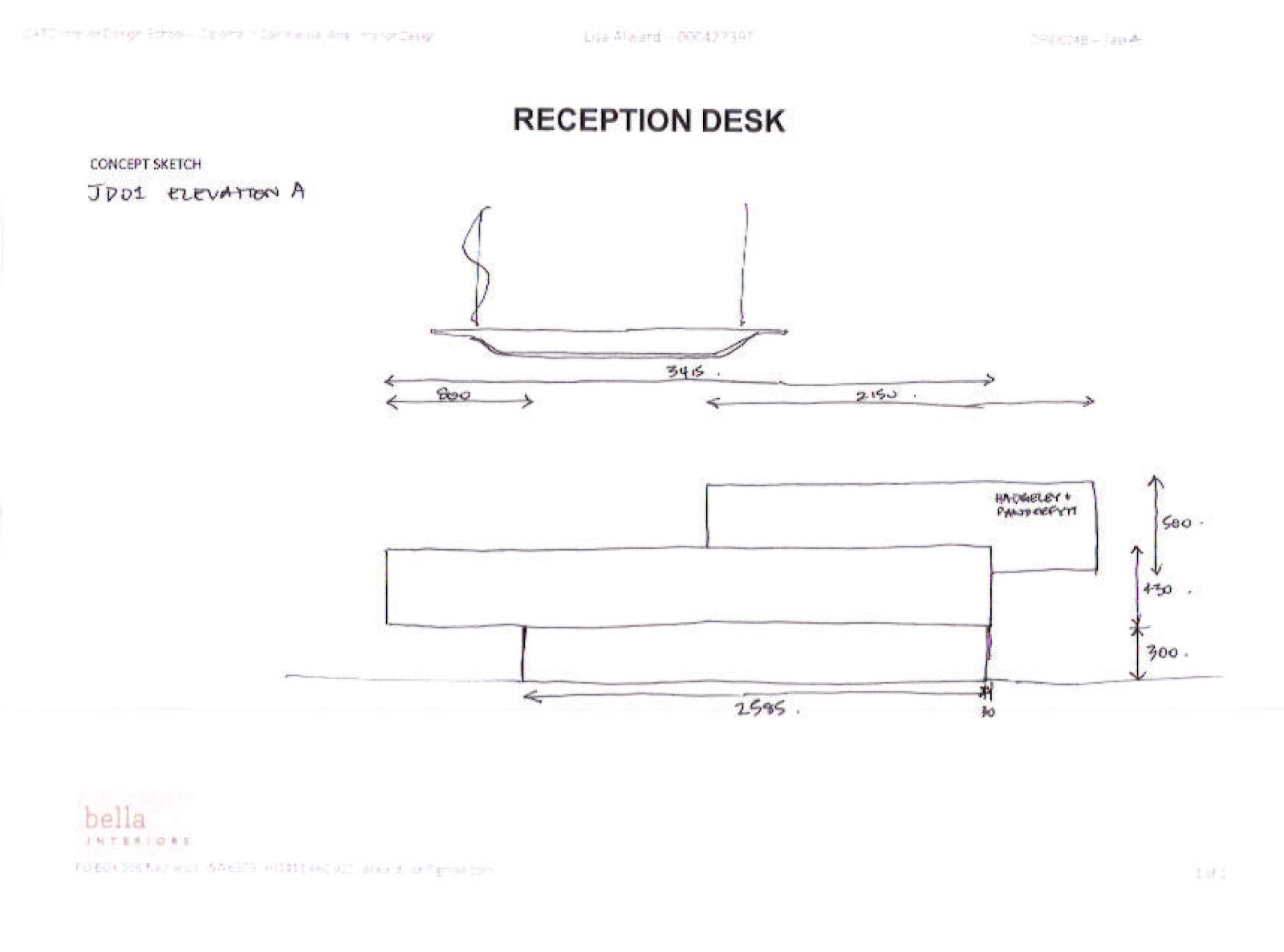 Interiors: DPID024B // Presenting your resolved design // Assessment 04