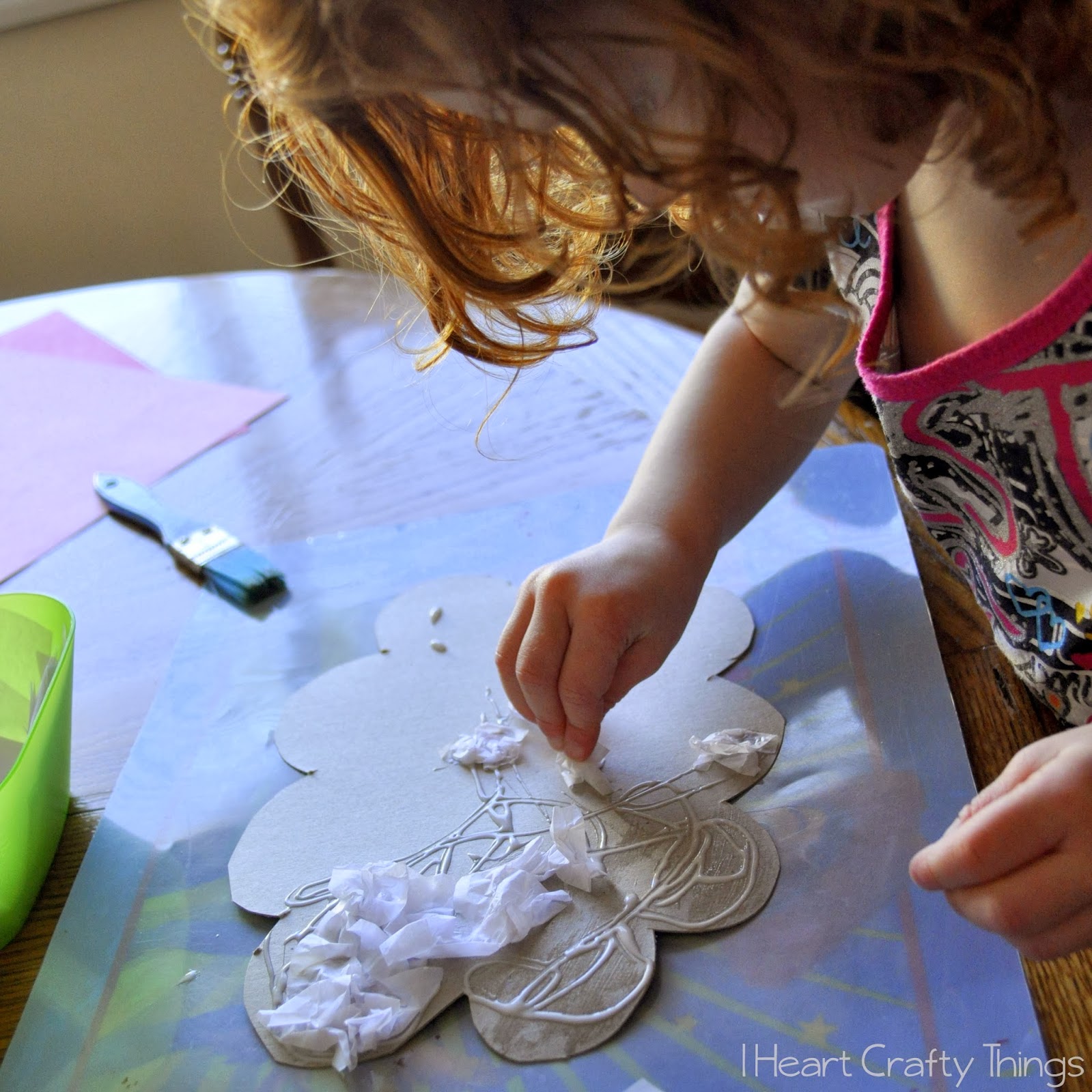 The Day It Rained Hearts Valentines Craft For Kids - I Heart Crafty Things