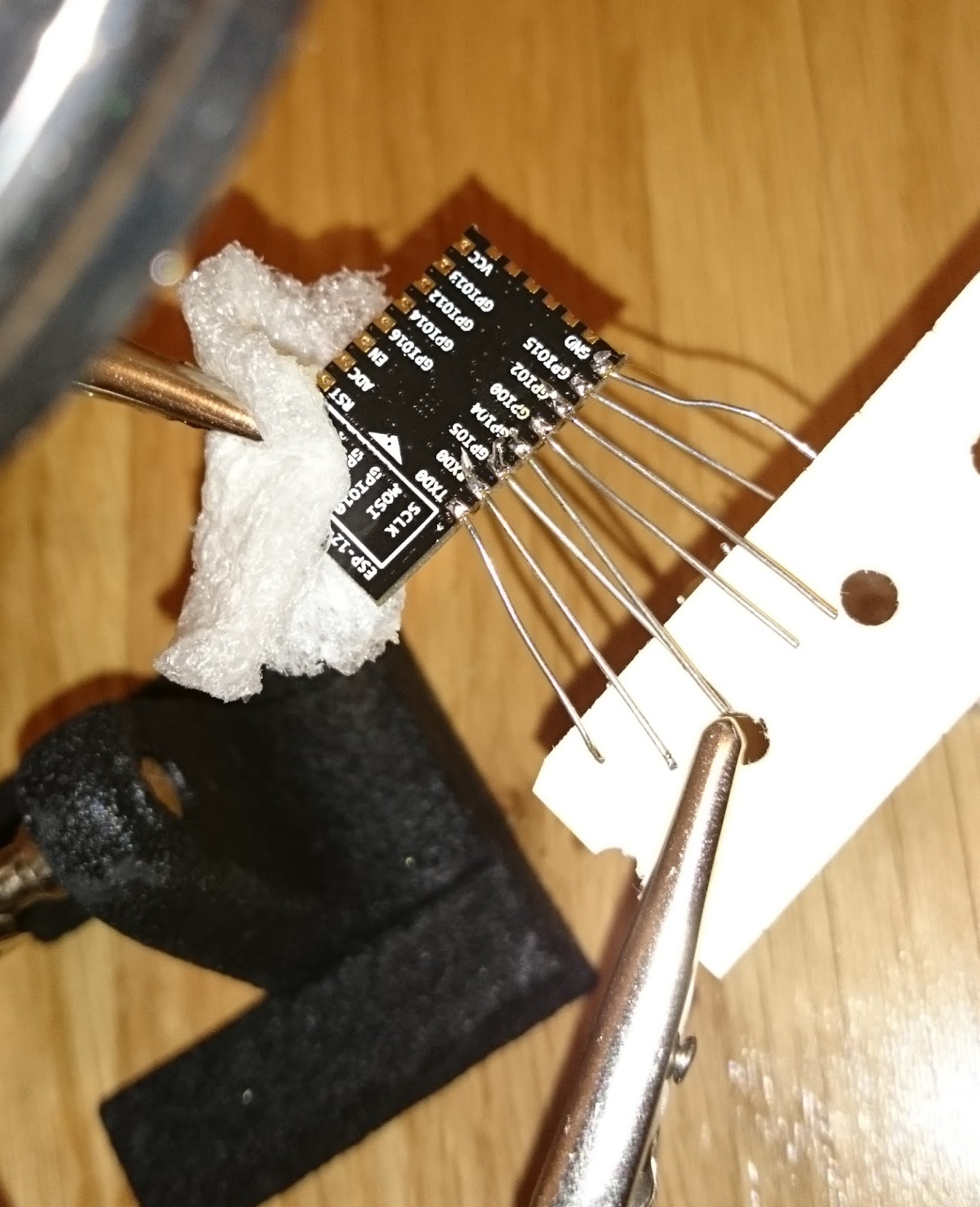 Learn on the fly : Quickly test a bare esp8266 (ESP12) module with no ...