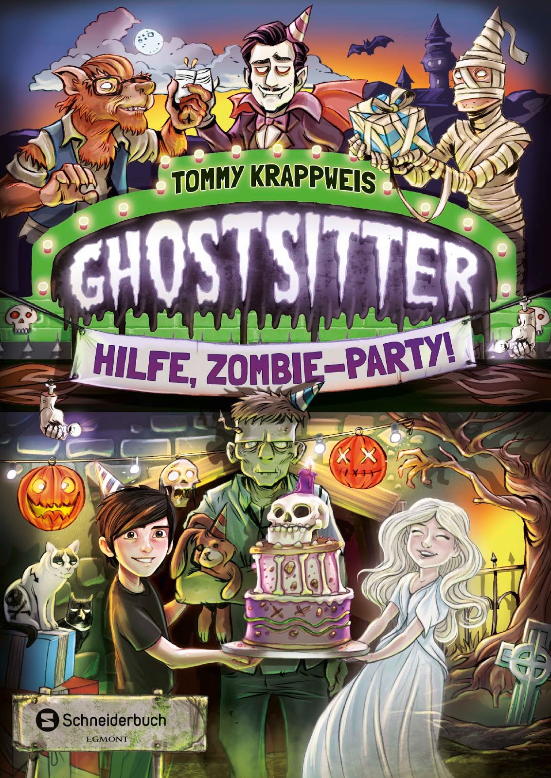Aglayabooks: Ghostsitter 3: Hilfe, Zombie-Party!