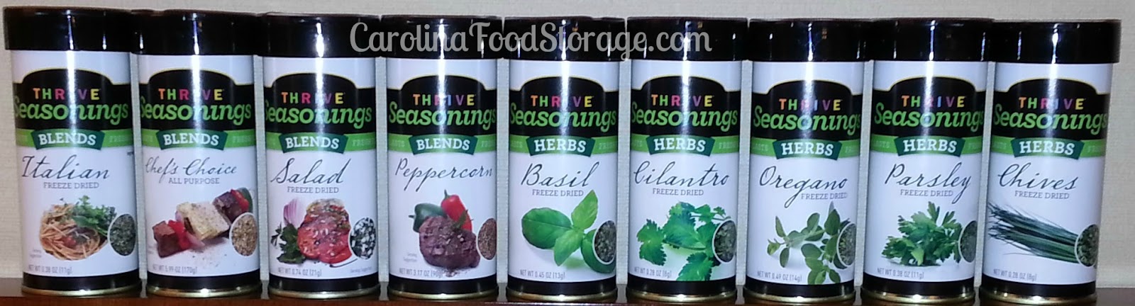 Shelf Reliance – THRIVE Life – Carolina Food Storage